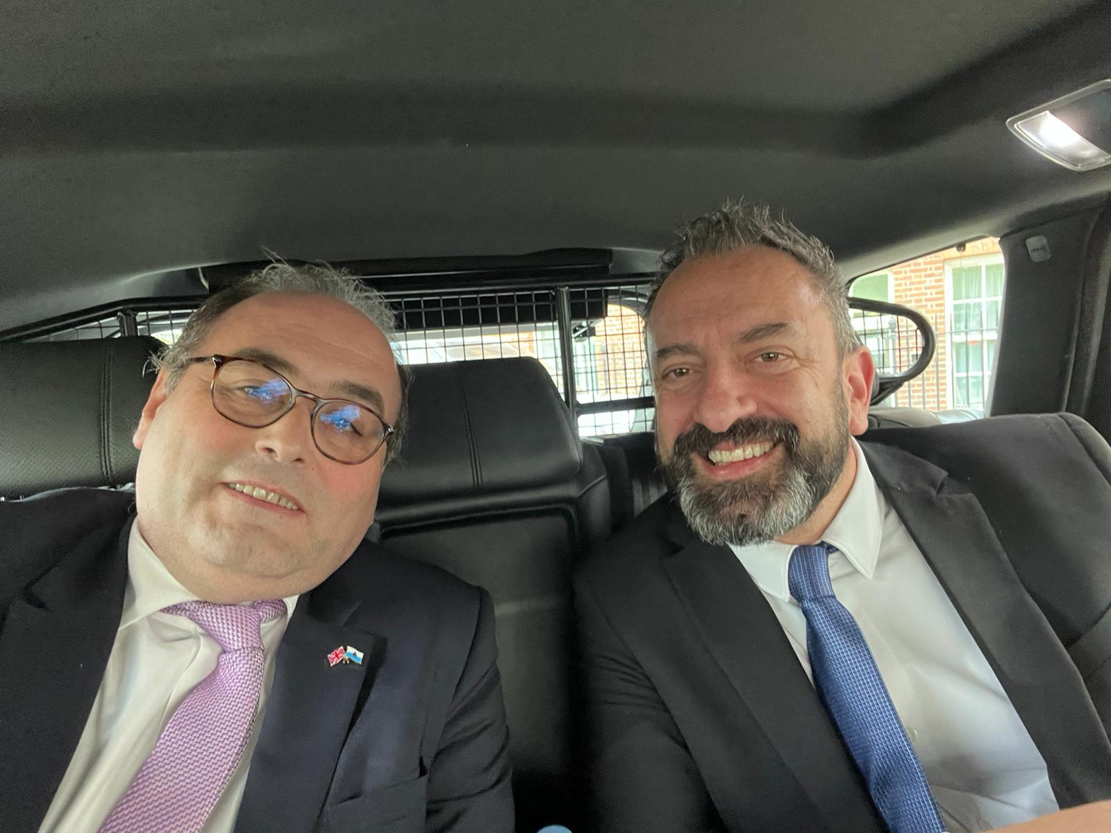 Working visit to London of the Secretary of State Luca Beccari ...